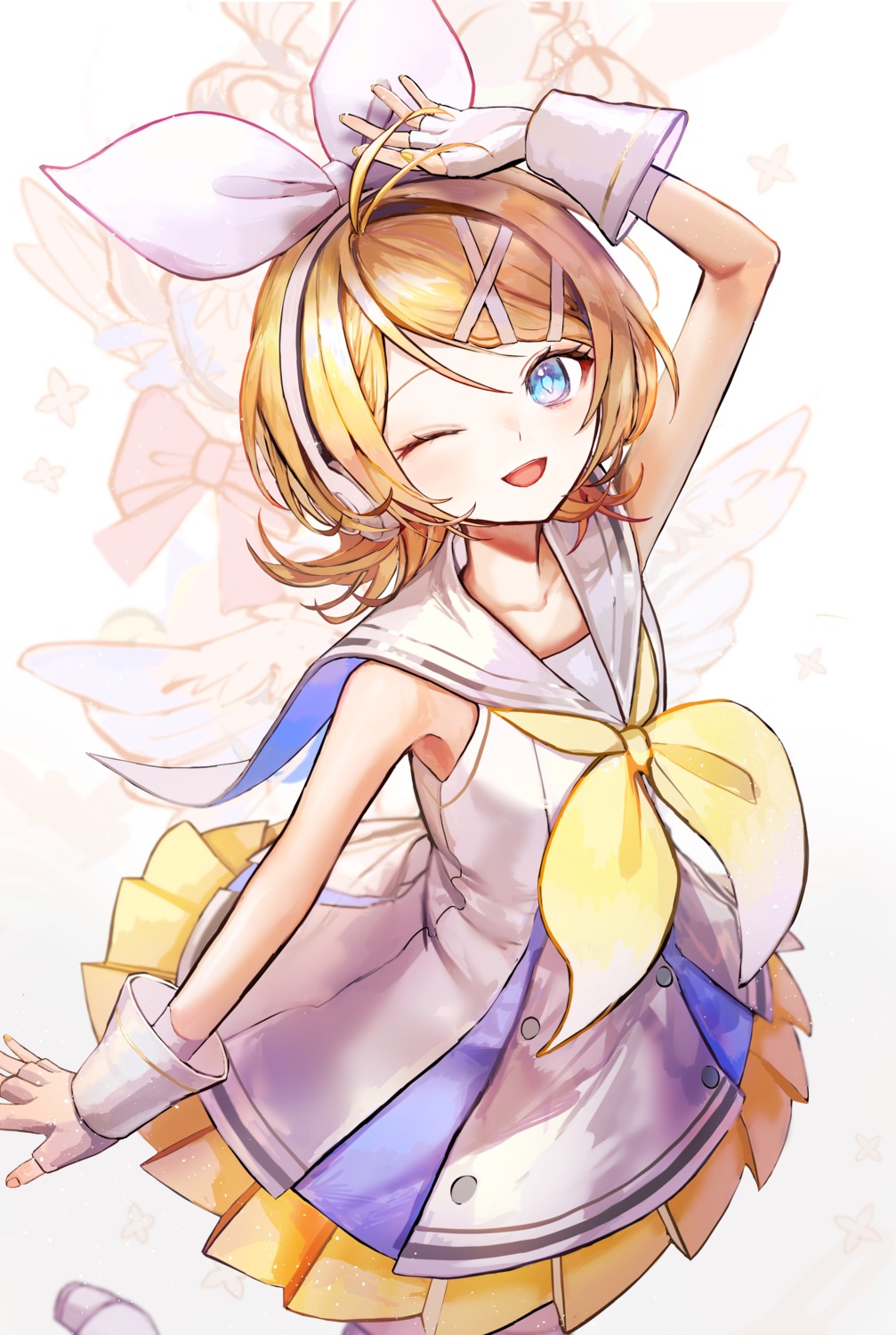 pipi (pixiv 71334597) vocaloid kagamine rin dress heels | #1111893 | yande.re